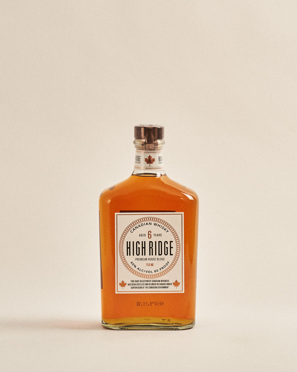 High Ridge '6 Year Old House Blend' Canadian Whisky – Folkways