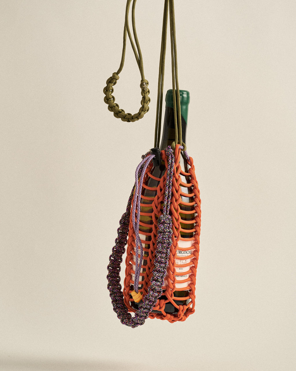 NetNets Hand-knotted Wine Carrier – Folkways