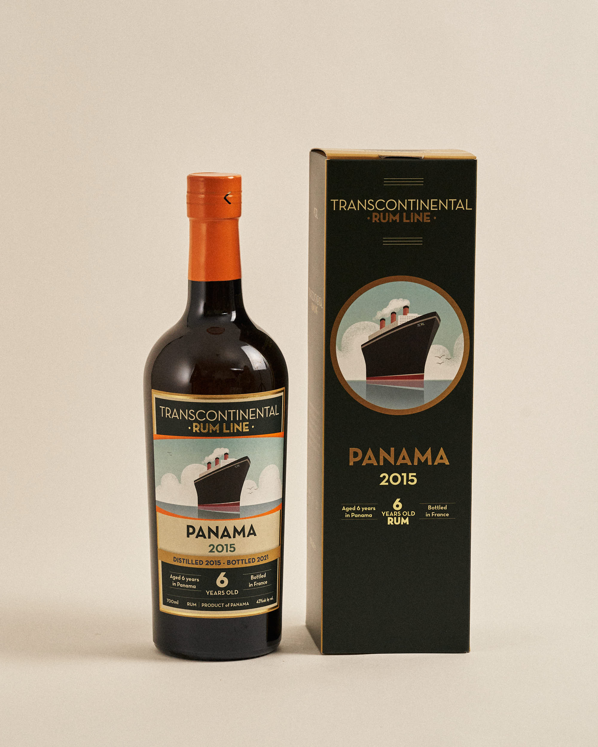 Transcontinental Line 'Panama 6 Year' Rum – Folkways
