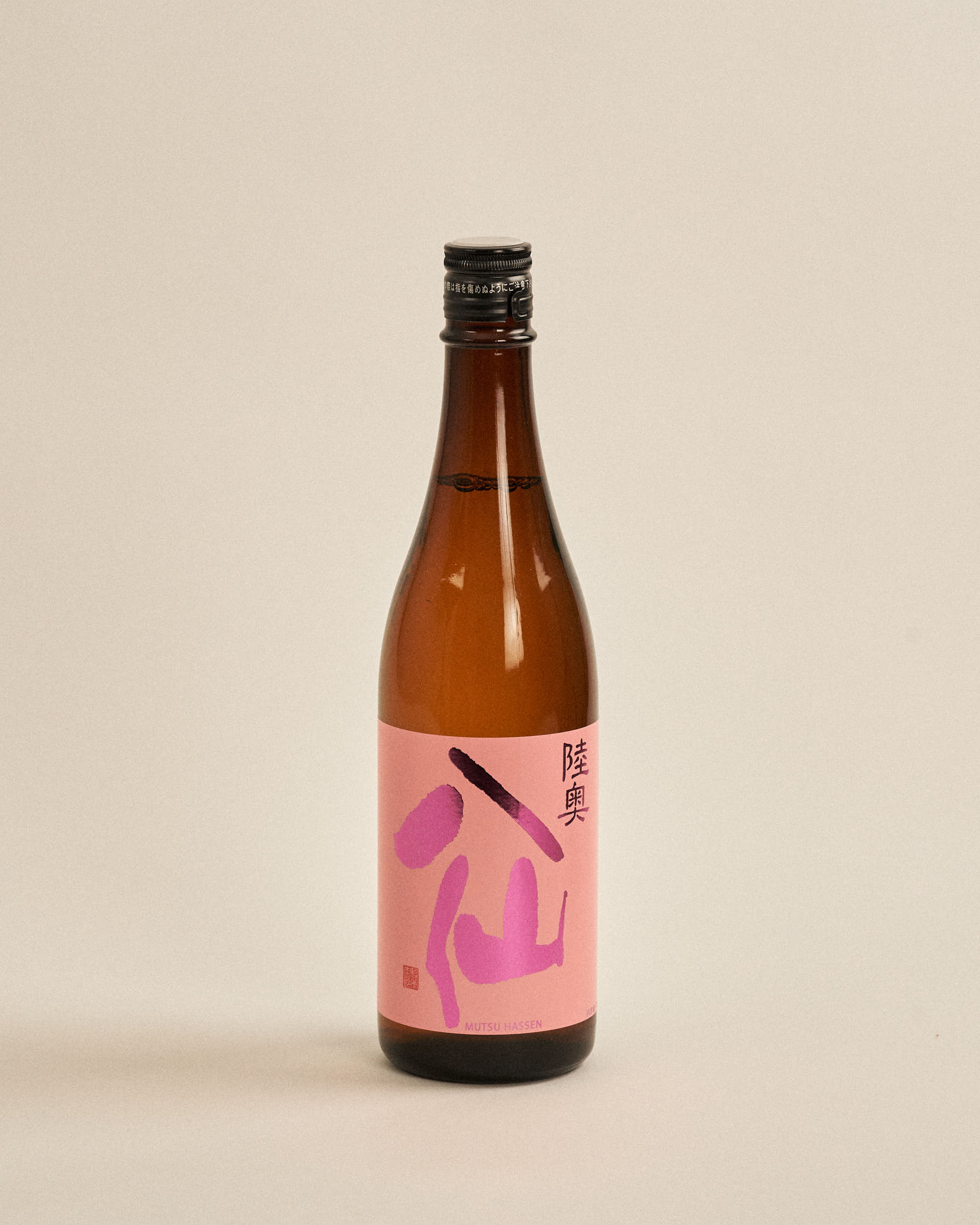Hachinohe Shuzo 'Mutsu Hassen Tokubetsu Pink Label' Junmai Ginjo 720ml ...