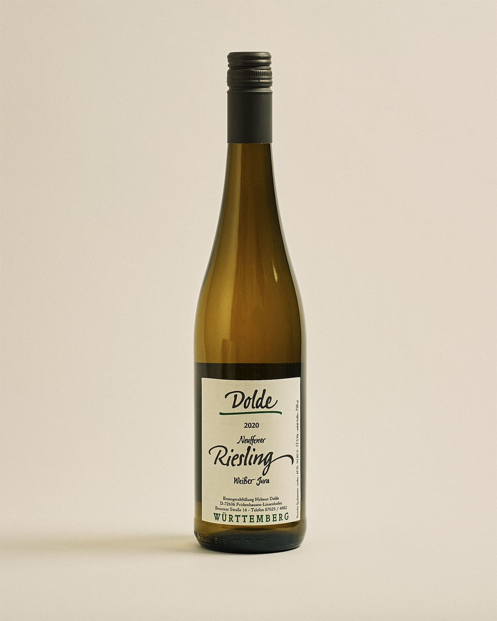 Helmet Dolde Neuffener Riesling 'Weißer Jura' 2021 – Folkways