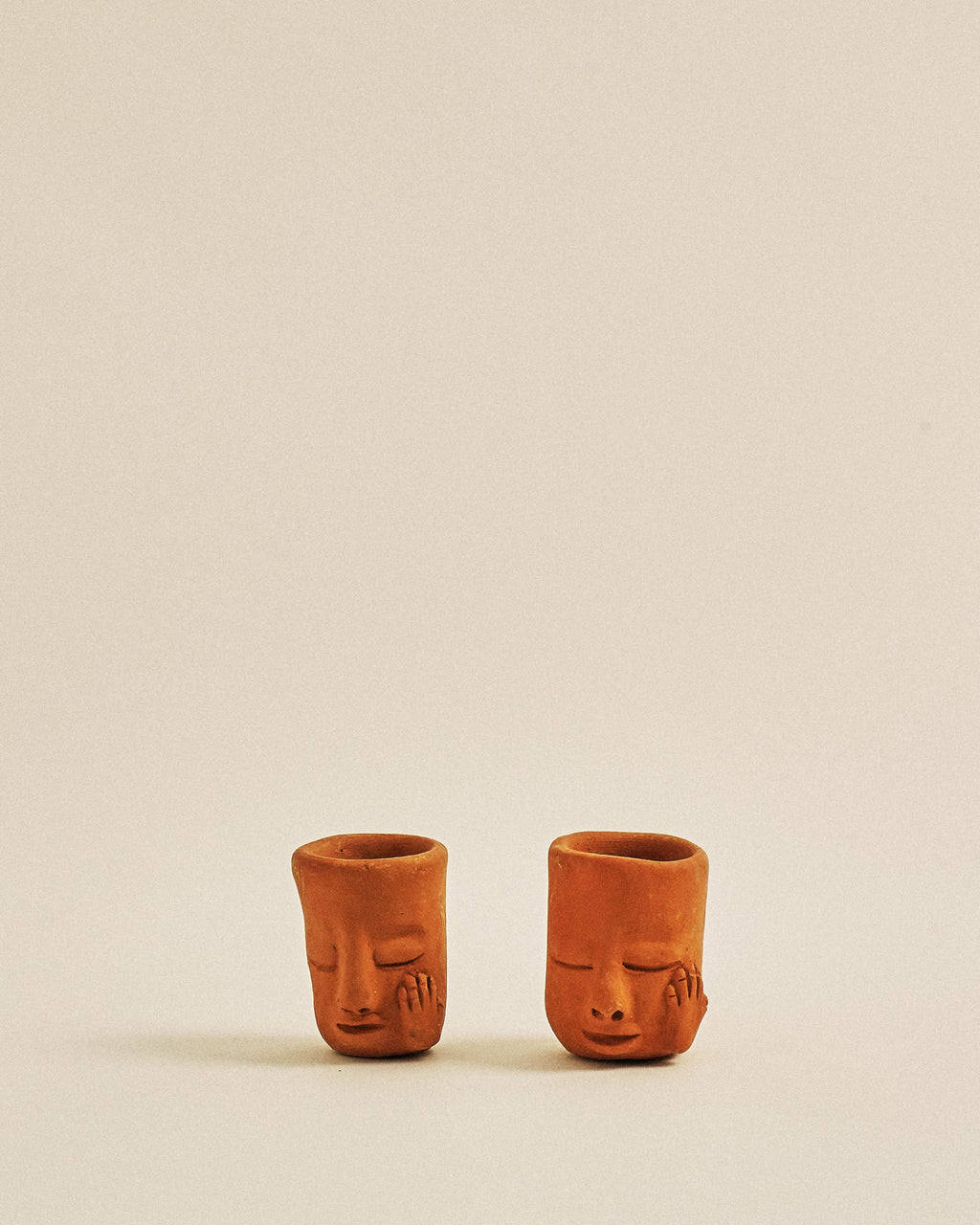 Ojos Cerrados Mezcal Cups Set of 2 – Folkways
