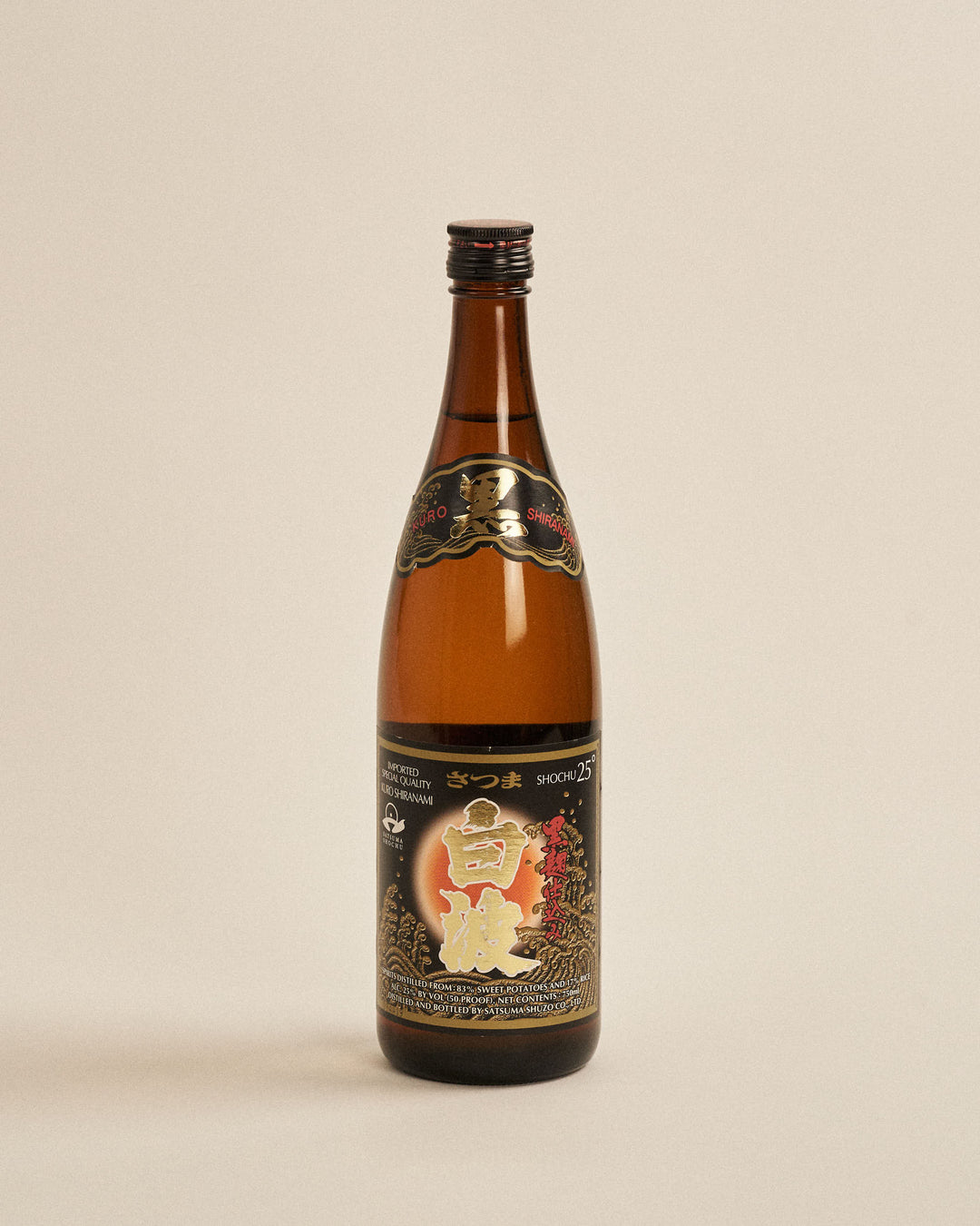 Satsuma Shuzo 'Kuro Shiranami' Soju 750ml – Folkways