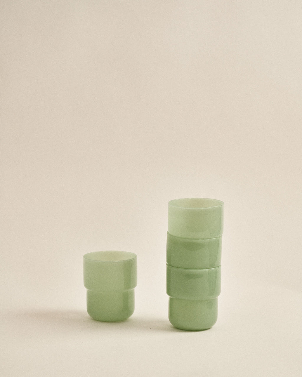 Stackable Glasses 'Stack' by Maarten Baptist Set of Four – Folkways